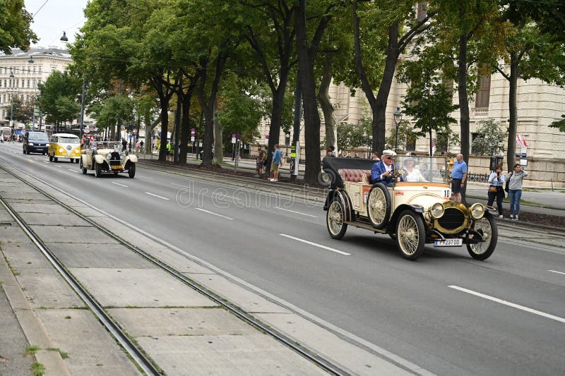 Vienna Classic Days Oldtimer Event â€“ 20.08 Editorial Photography ...
