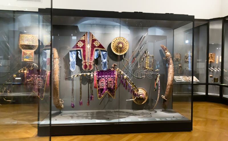 VIENNA, AUSTRIA - JANUARY 29, 2022: Exposition in the Vienna World ...