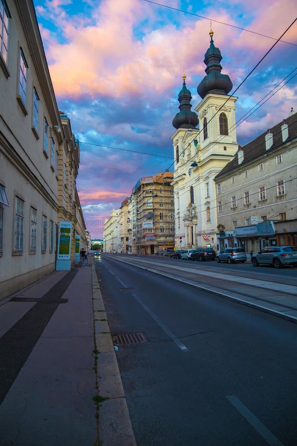 VIENNA, AUSTRIA - JULY 10, 2021 Editorial Image - Image of architecture ...
