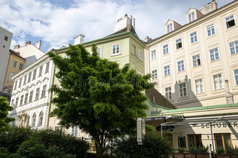 Beautiful Buildings on the Streets of Vienna Editorial Photography ...
