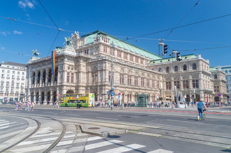 The Vienna State Opera (Wiener Staatsoper Editorial Photo - Image of ...