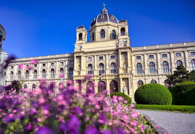 The Kunsthistorisches Museum or Museum of Fine Art Located in Vienna ...