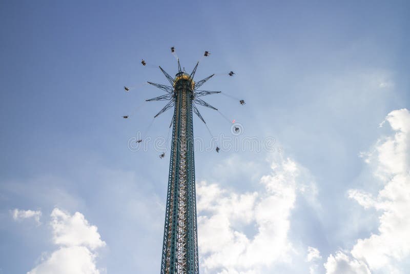 Amusement park in Vienna editorial image. Image of prater - 117838545