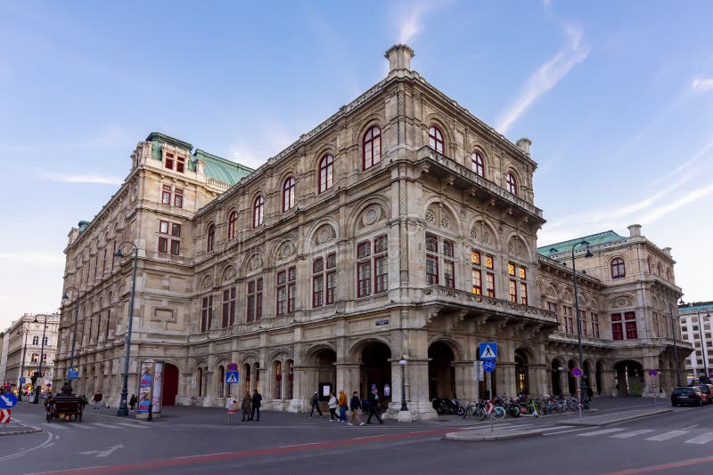 Vienna State Opera House in Austria Editorial Stock Photo - Image of ...