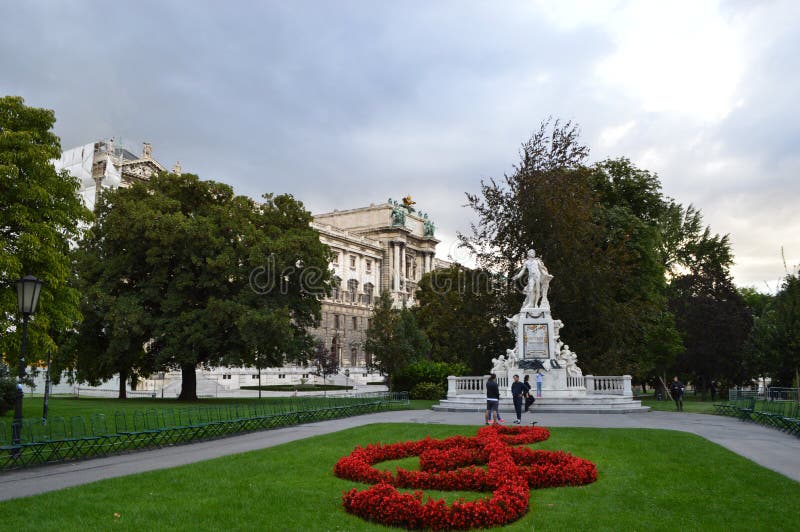 Vienna in Austria editorial stock image. Image of memorial - 92406319