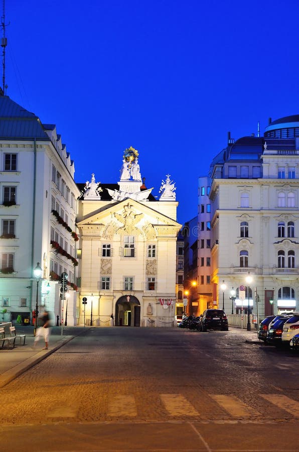 Vienna, Austria editorial stock photo. Image of town - 60566158
