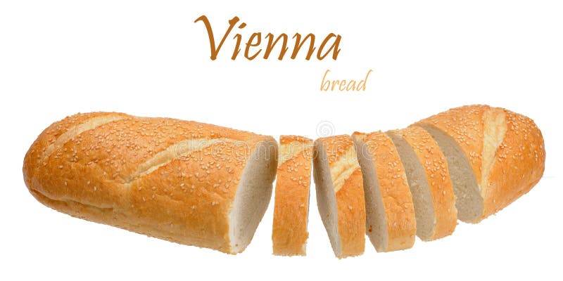 Vienna bread slice stock image. Image of grain, dinner - 31906729