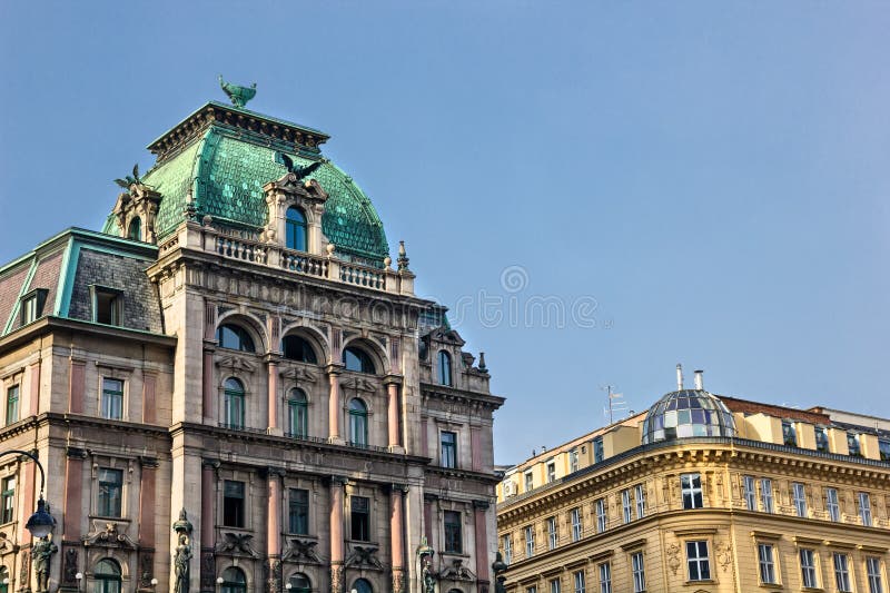 Vienna Buildings Architecture Stock Photo - Image of blue, architecture ...