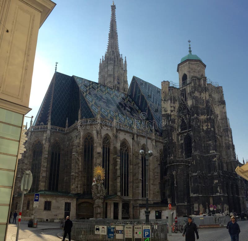Vienna Cathedral editorial image. Image of architecture - 76529775