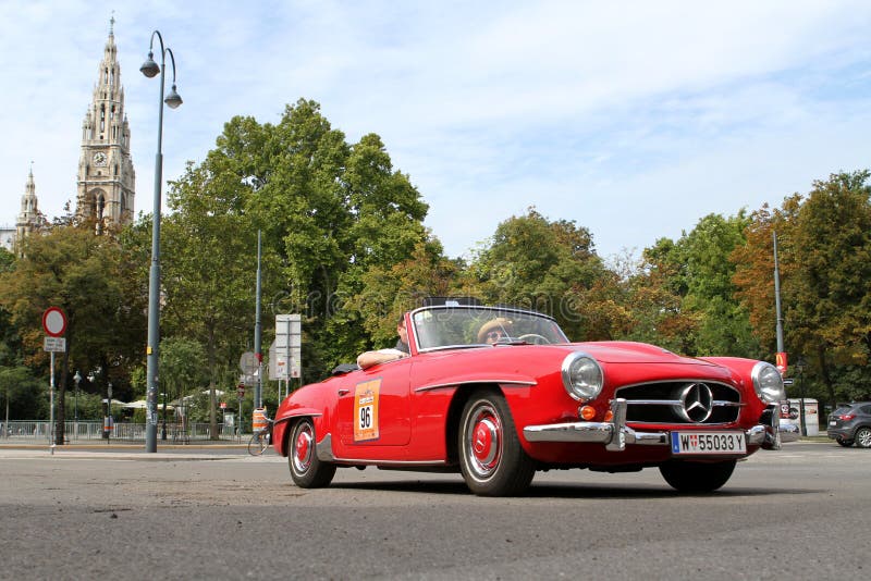 Vienna Classic Day editorial image. Image of mercedes - 43772615