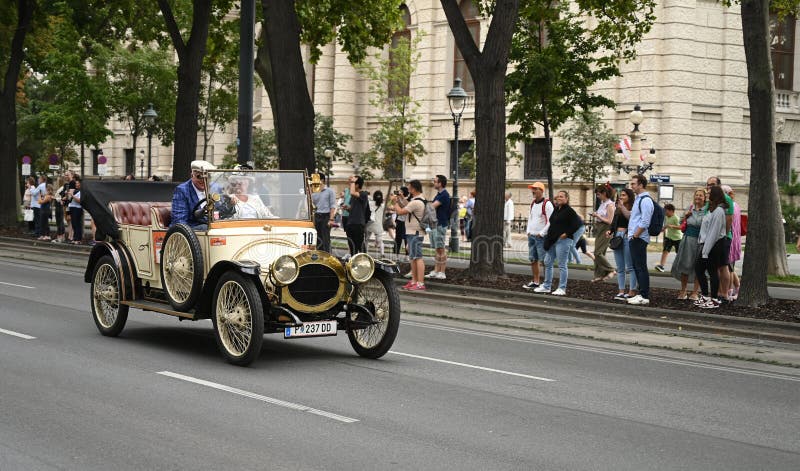 Vienna Classic Days Oldtimer Event â€“ 20.08 Editorial Stock Photo ...