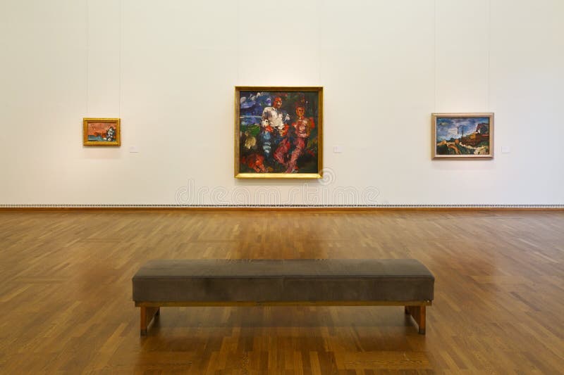 Exhibition Inside the Leopold Museum in Vienna Editorial Image - Image ...