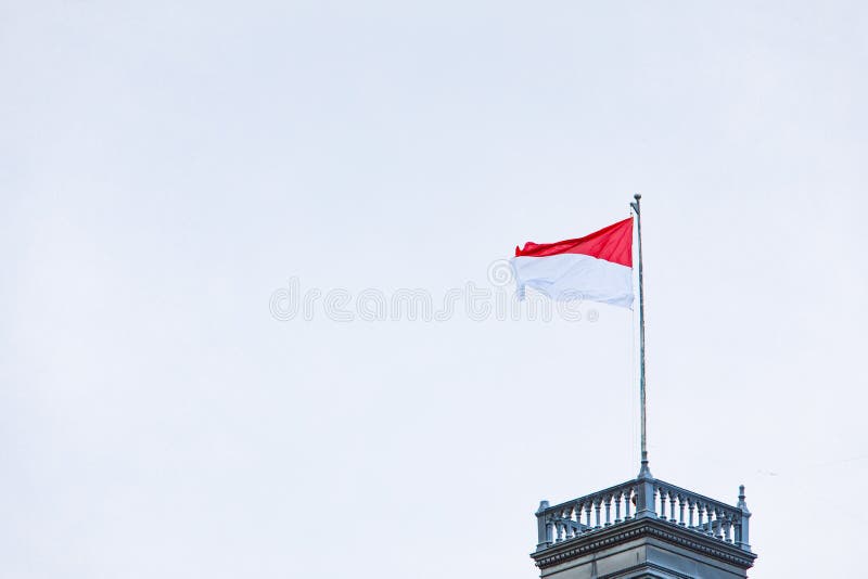 Vienna Flag at Roof of the Building Stock Photo - Image of backgrounds ...