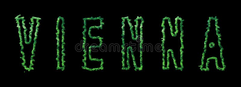 Vienna Forest, Vienna Urban Canopy Stock Illustration - Illustration of ...