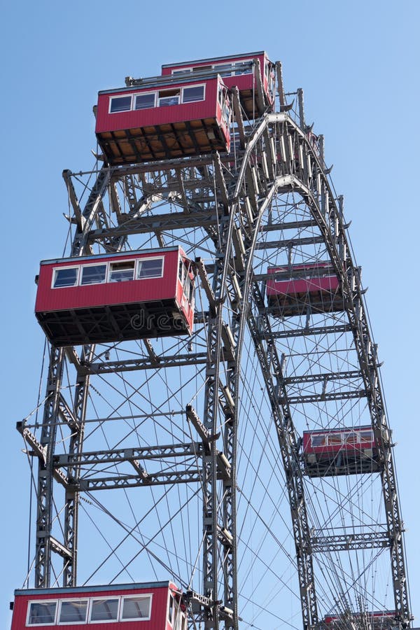 Vienna Giant Ferris Wheel; Austria Stock Photo - Image of outdoor ...