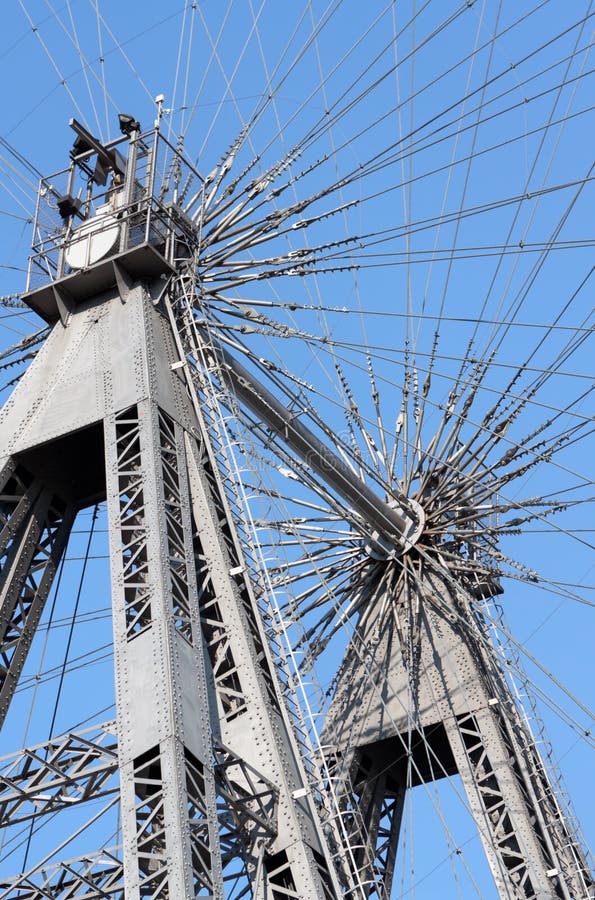Vienna Giant Ferris Wheel; Austria Stock Image - Image of landmark ...