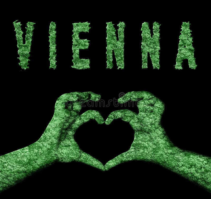 Vienna Heart Hands Nature Stock Illustrations – 1 Vienna Heart Hands ...