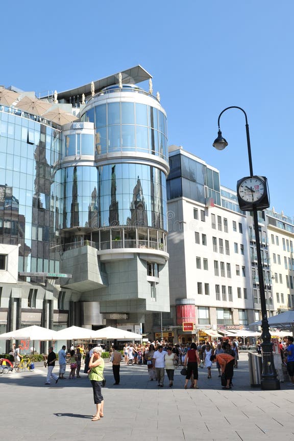 Vienna. Modern Architecture Editorial Photo - Image of tourism ...