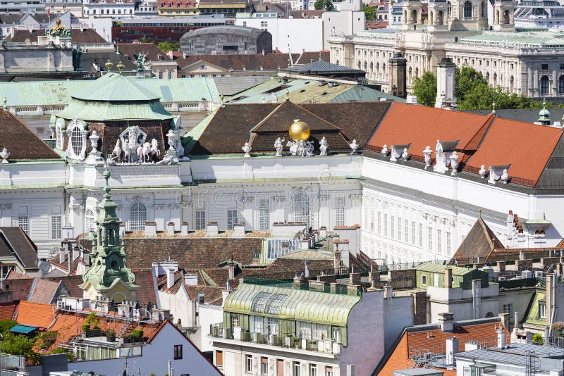 Vienna National Library, Austria Stock Image - Image of national ...