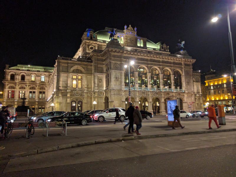 Vienna opera House editorial photography. Image of vienna - 88643552