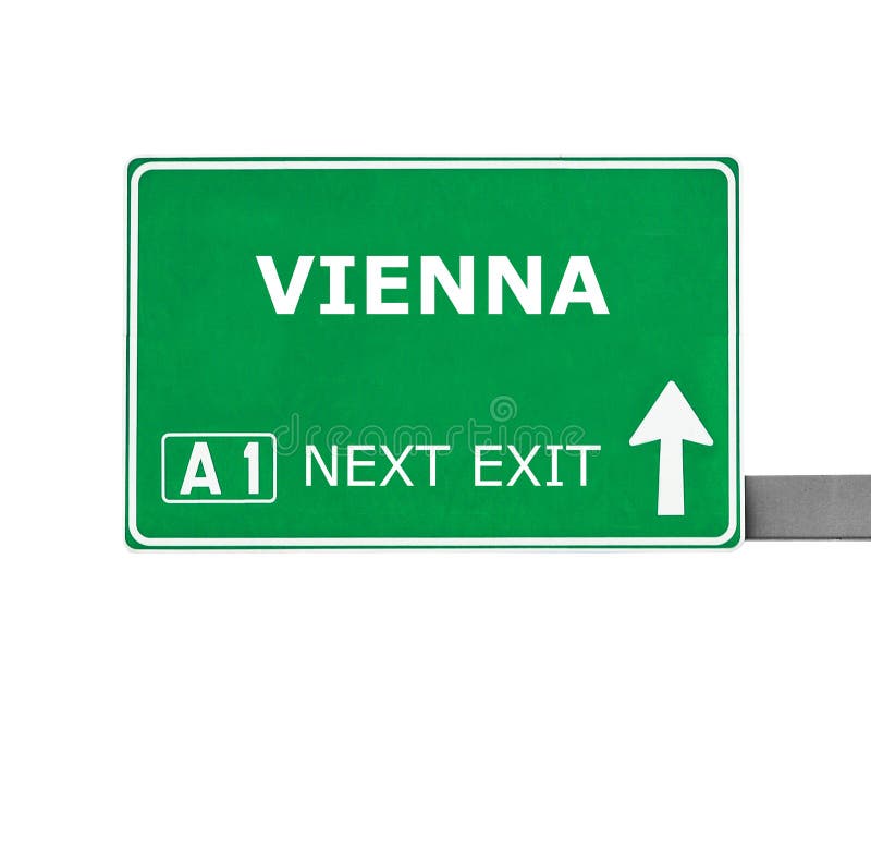 Vienna sign stock image. Image of austria, isolated, silhouette - 70608079