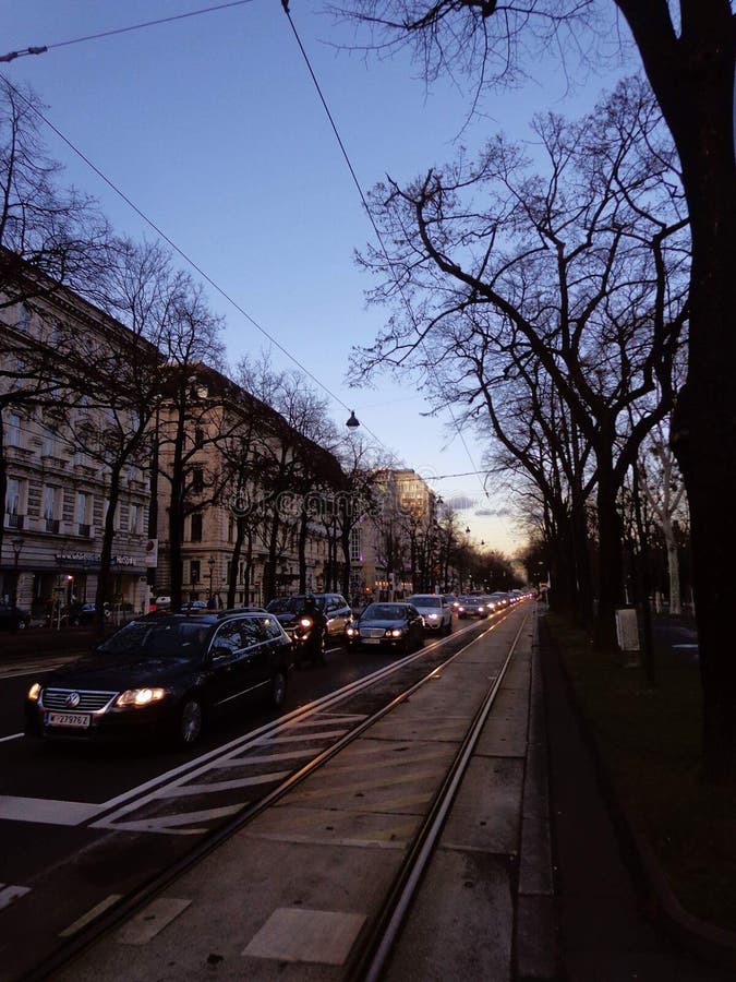 Vienna s traffic editorial photo. Image of viennas, traffic - 66206546
