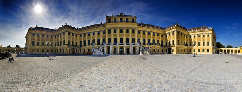 Vienna Schonbrunn Palace editorial stock image. Image of imperial ...