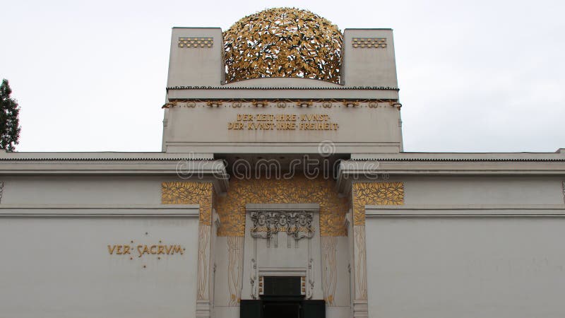 Vienna Secession Hall in Vienna (austria) Editorial Stock Image - Image ...