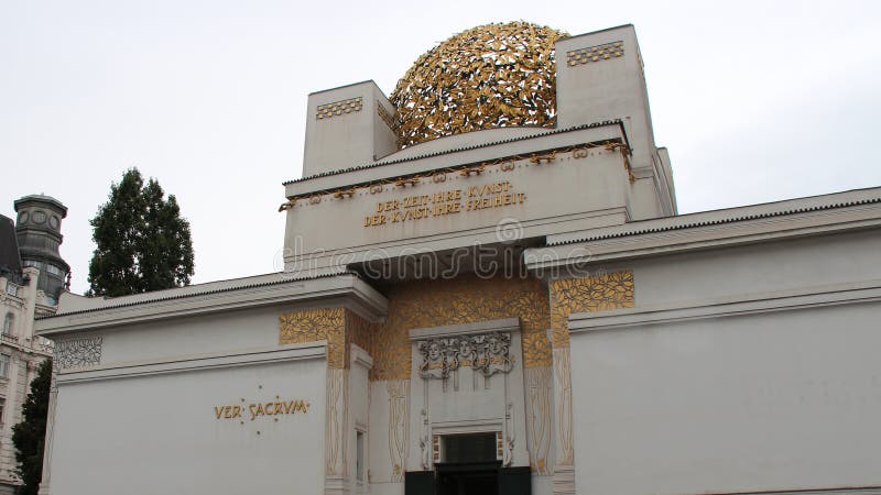 Vienna Secession Hall in Vienna (austria) Editorial Photography - Image ...