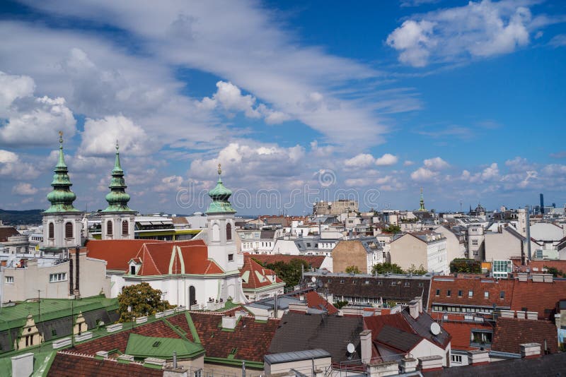 Vienna Skyline stock photo. Image of europe, life, house - 59018210