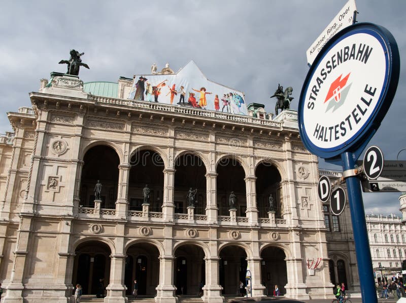 Vienna State Opera editorial stock photo. Image of austrian - 20706378