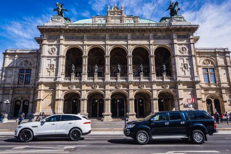 Vienna State Opera, Vienna City, Austria Editorial Image - Image of ...