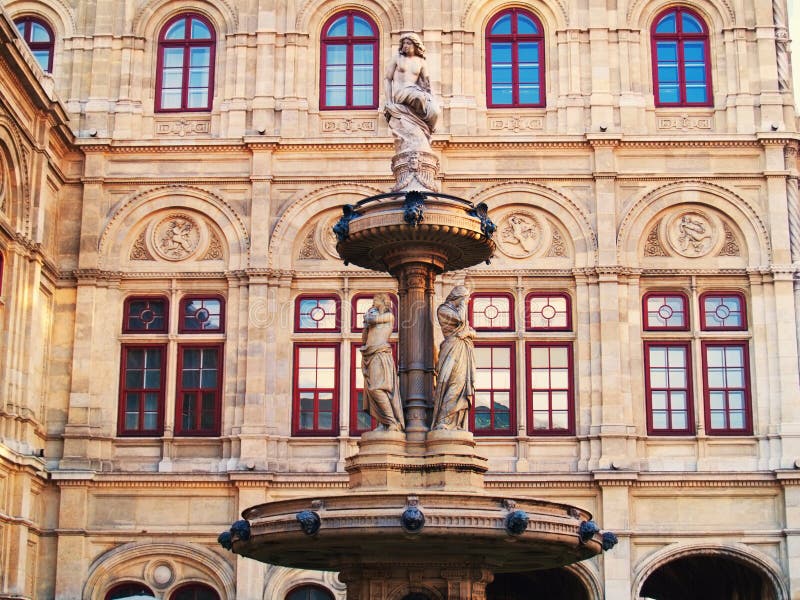 Vienna State Opera House stock photo. Image of architecture - 3437234