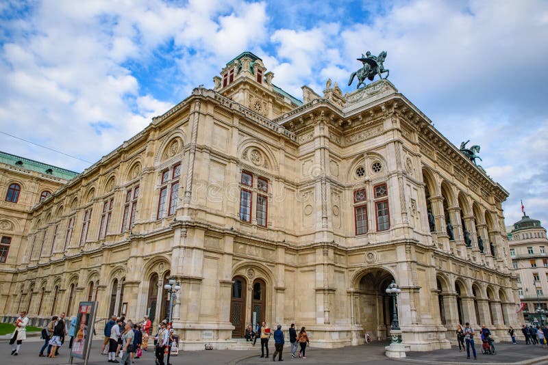 Vienna State Opera, an Opera House in Vienna, Austria Editorial Photo ...