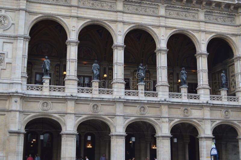 The Vienna State Opera House Editorial Stock Photo - Image of heritage ...