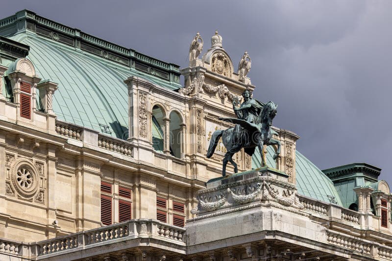 Vienna State Opera, Neo-renaissance Building on the Vienna Ring Road ...