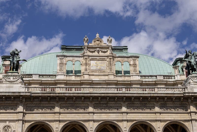 Vienna State Opera, Neo-renaissance Building on the Vienna Ring Road ...