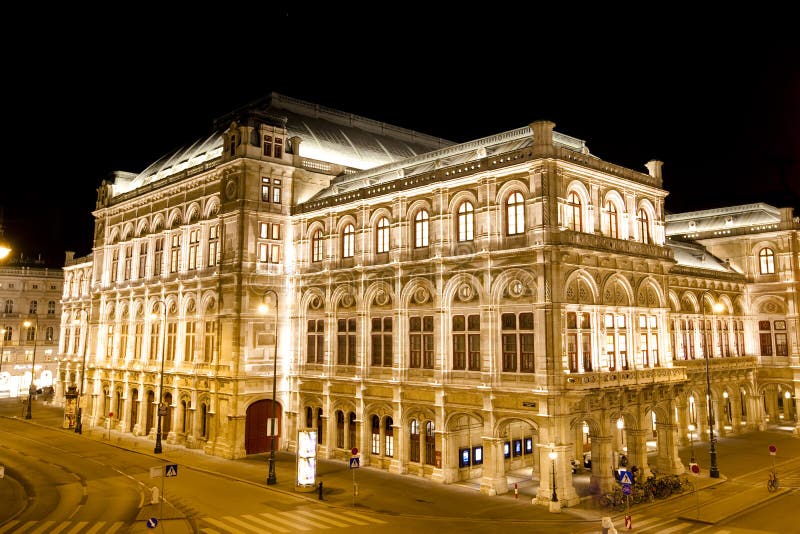 Vienna State Opera House stock photo. Image of architecture - 3437234