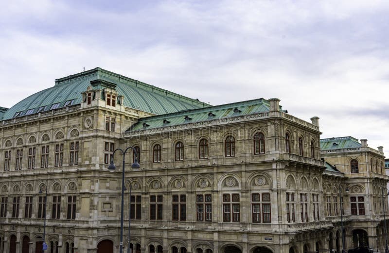 The Vienna State Opera or Vienna Operahouse (Wiener Staatsoper) Seen ...