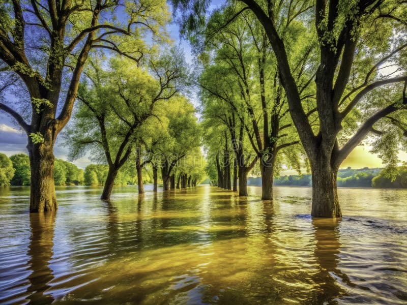 Vienna Suffers Devastating Flood Aftermath Wien River Overflow Causes ...