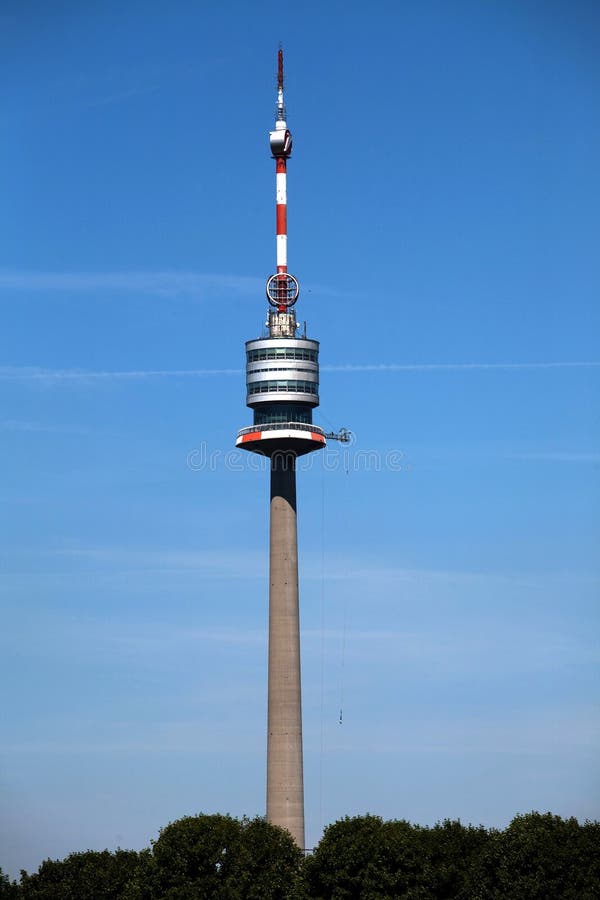 Vienna tower stock photo. Image of vertical, trees, landmark - 9784214