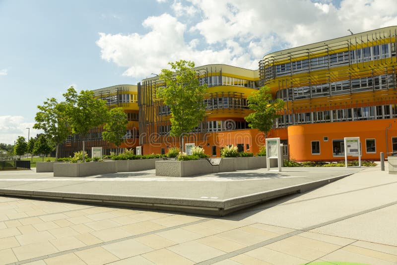 Vienna University campus editorial photography. Image of educational ...