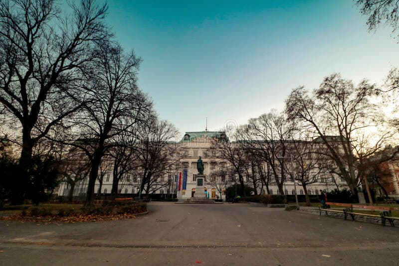 Vienna University of Technology Stock Image - Image of plesky, austria ...