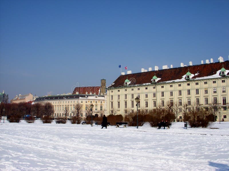 Vienna in winter stock photo. Image of nature, vienna - 48186512