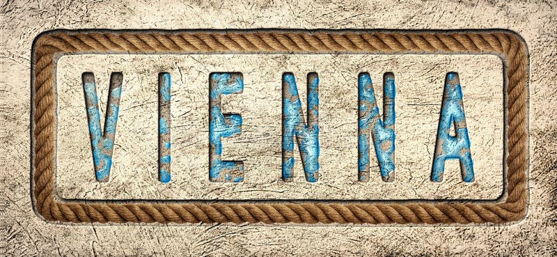 Vienna Yachting and Nautical Vibes, Vienna Summer Stock Illustration ...