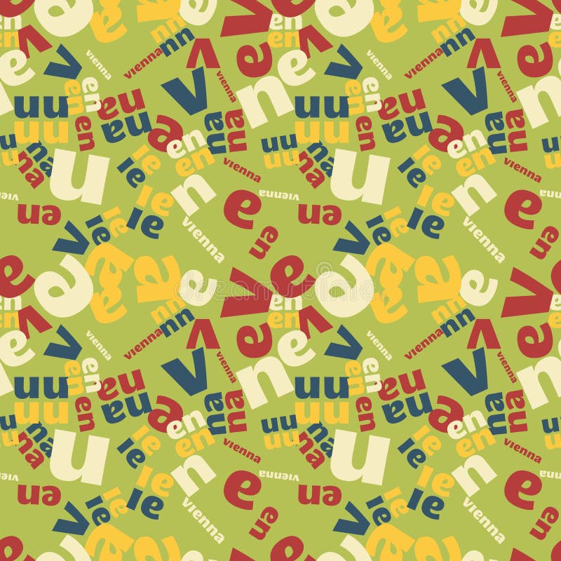 Vienna creative pattern stock vector. Illustration of ornament - 111989481