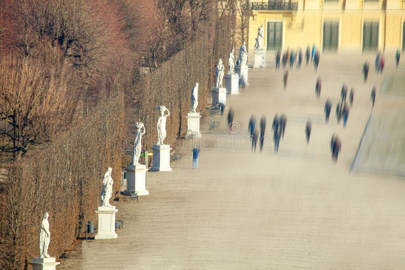 Viennese park stock photo. Image of facade, famous, austria - 173147350