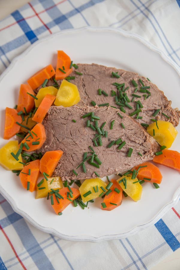 Viennese Tafelspitz stock image. Image of dining, boiled - 73230543