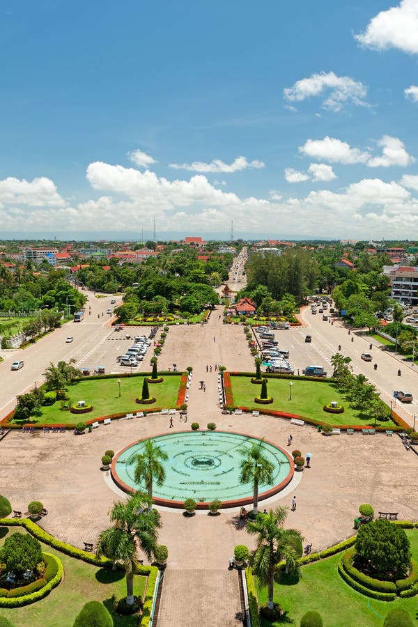 Vientiane cityscape stock photo. Image of capital, cityscape - 21265688
