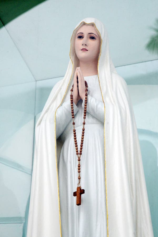 Vierge Marie photo éditorial. Image du chrétien, bleu - 69739216